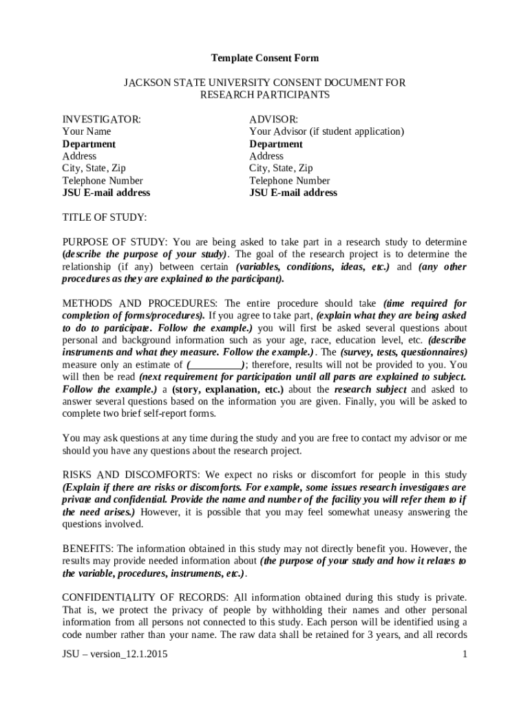 Ined Consent Statement Checklist Institutional Review ... Doc Template ... Ined Consent Statement Checklist Institutional Review ... Doc Template ...