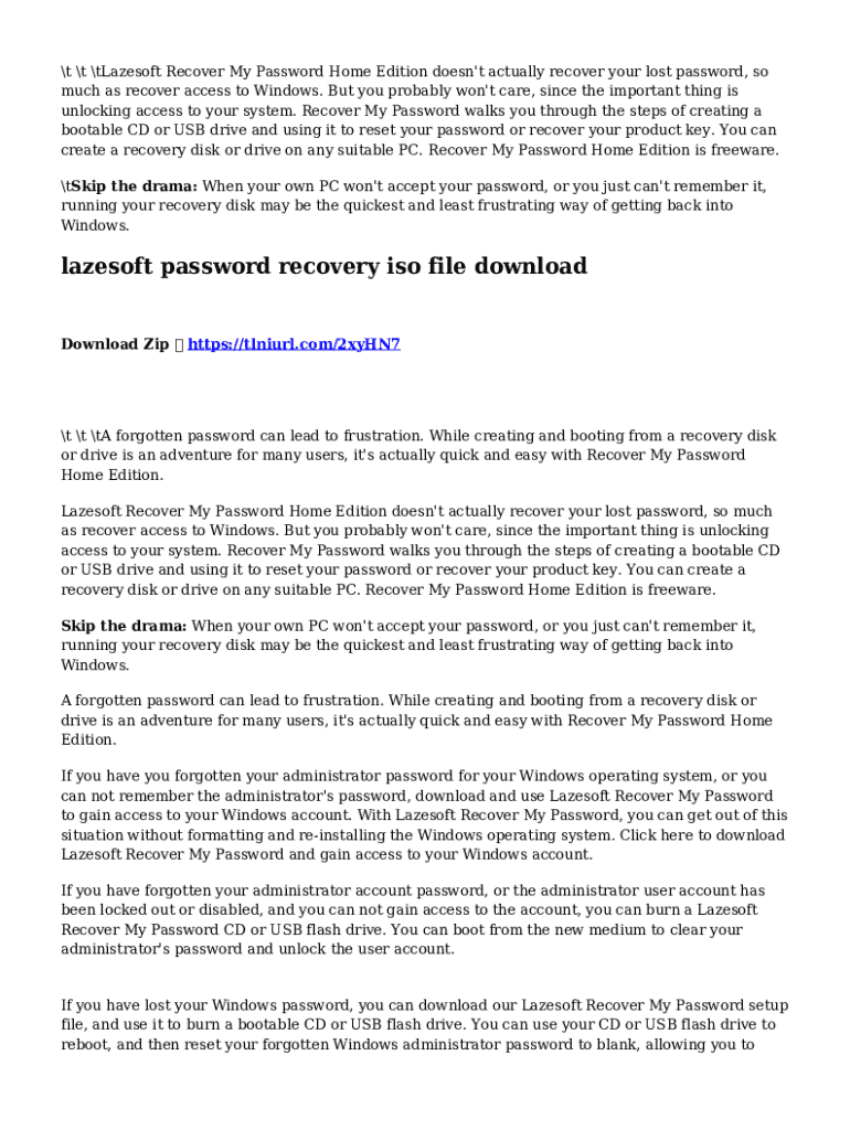 Fillable Online Reset Your Forgotten or Lost Windows Password ... - YouTube Fax Email Print ...