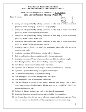 Fillable Online Data Driven Decision-Making - Paper: 103 Fax Email ...