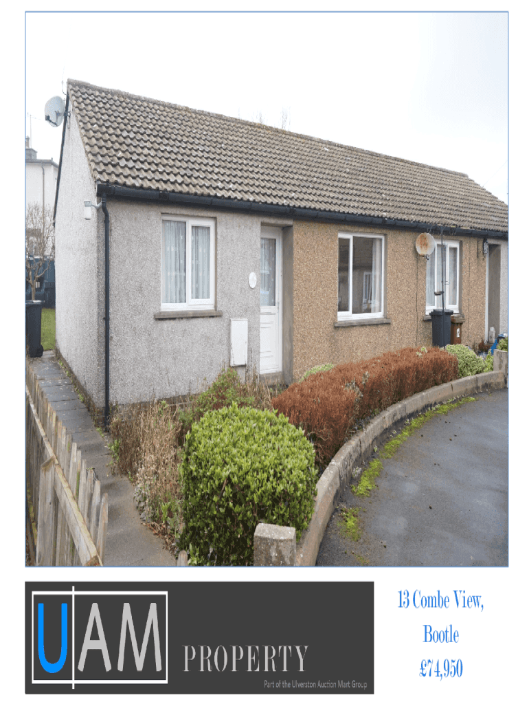 Fillable Online Microsoft PowerPoint - 13 Combe View, Bootle ...