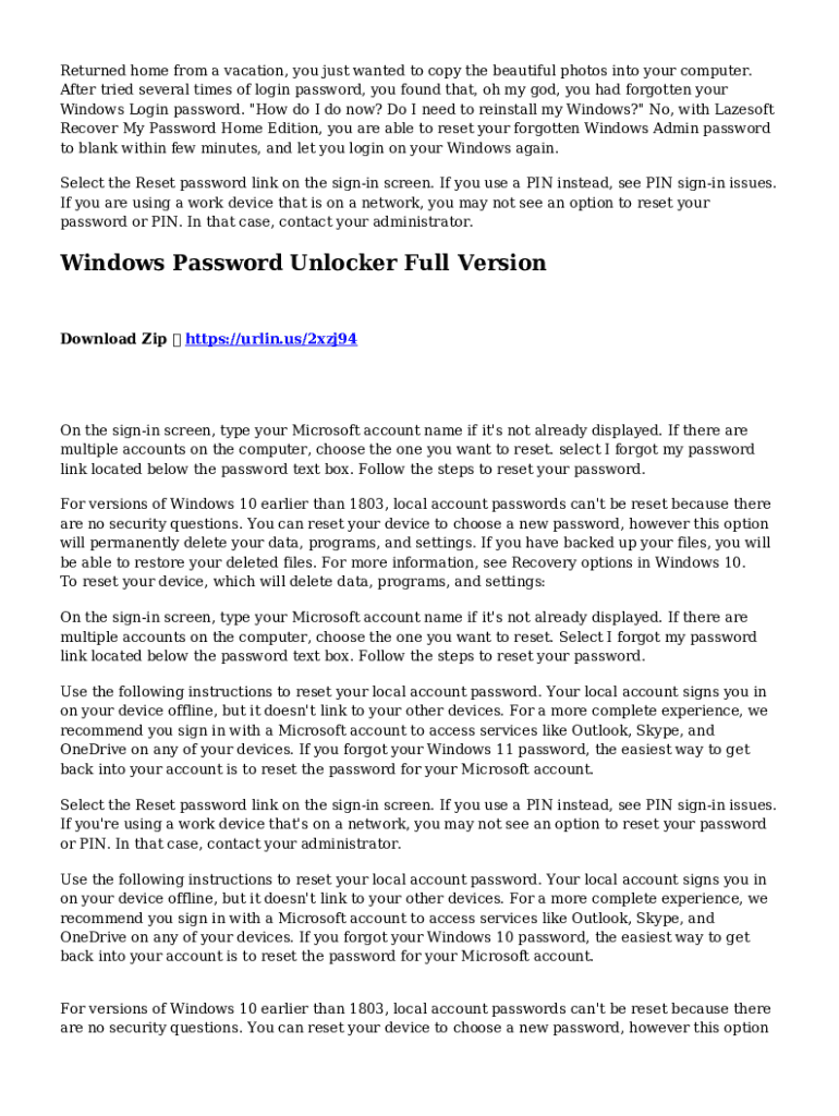 Fillable Online Return to scenic picture in Windows 10 Pre-login screen ...