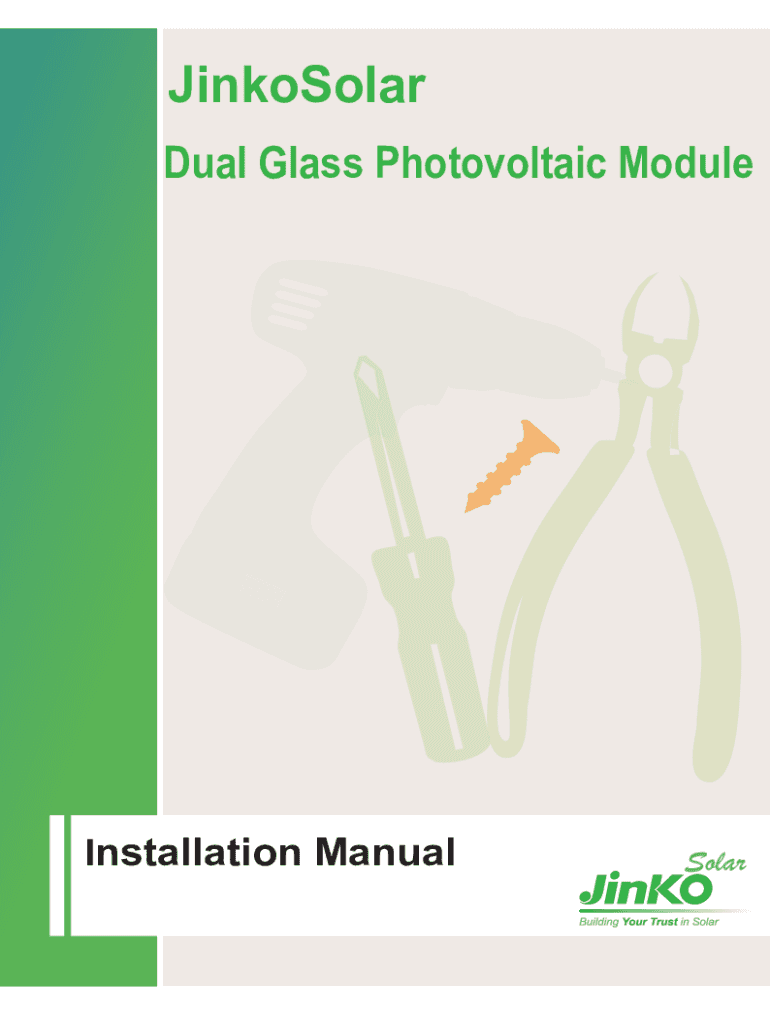 Fillable Online Installation manual for Photovoltaic Module - Jinko ...