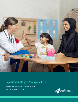 Fillable Online SAMPLE SPONSORSHIP PROSPECTUSInsert Event ... Fax Email Print - pdfFiller