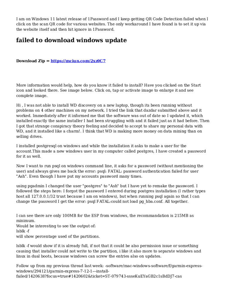 Fillable Online Unable To Scan Ms Authenticator Qr Code With Password Fax Email Print