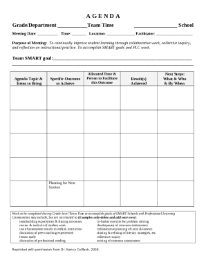 E-10: Data Team Learning Log Template Doc Template | pdfFiller
