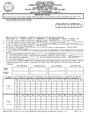 Fillable Online Hearings and Appeals Division - Alabama Department of ...