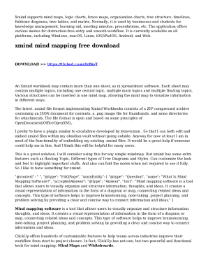 Fillable Online Xmind - Mind Map & Brainstorm on the App Store - Apple ...