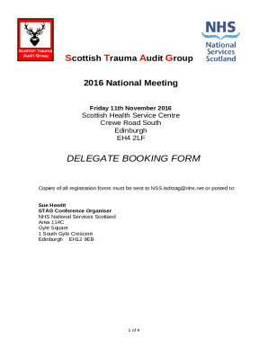 Scottish Trauma Audit Group patient ination leaflet Doc Template ...