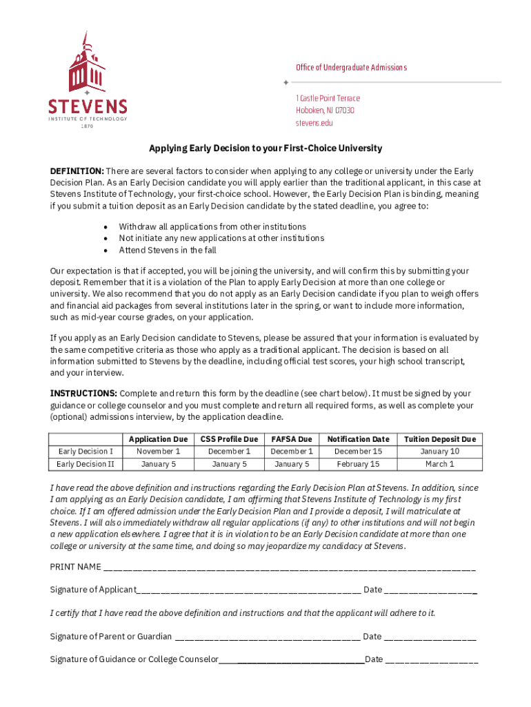 Fillable Online First-Year Application Plans Fax Email Print - pdfFiller