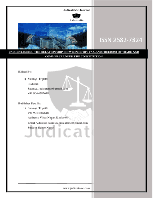 Fillable Online understanding the relationship between entry tax and ...