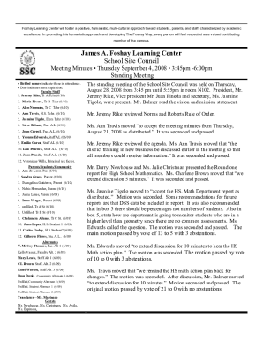 Completable En línea Foshay Learning Center will foster a positive ...