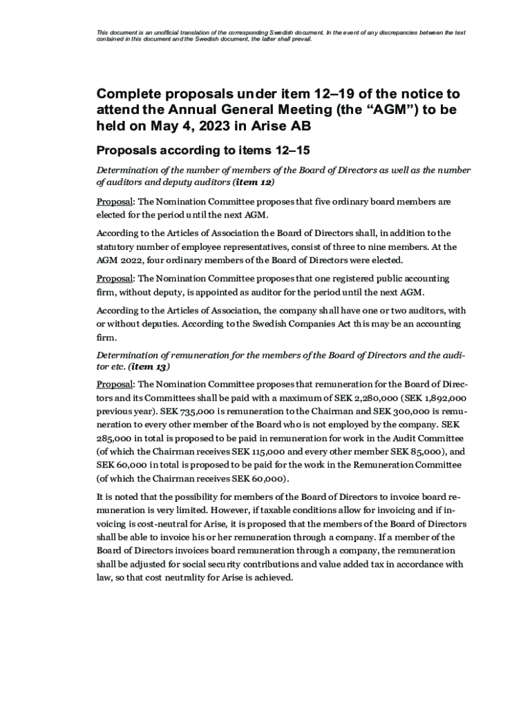 Fillable Online Item 19 This document is an unofficial translation of ...