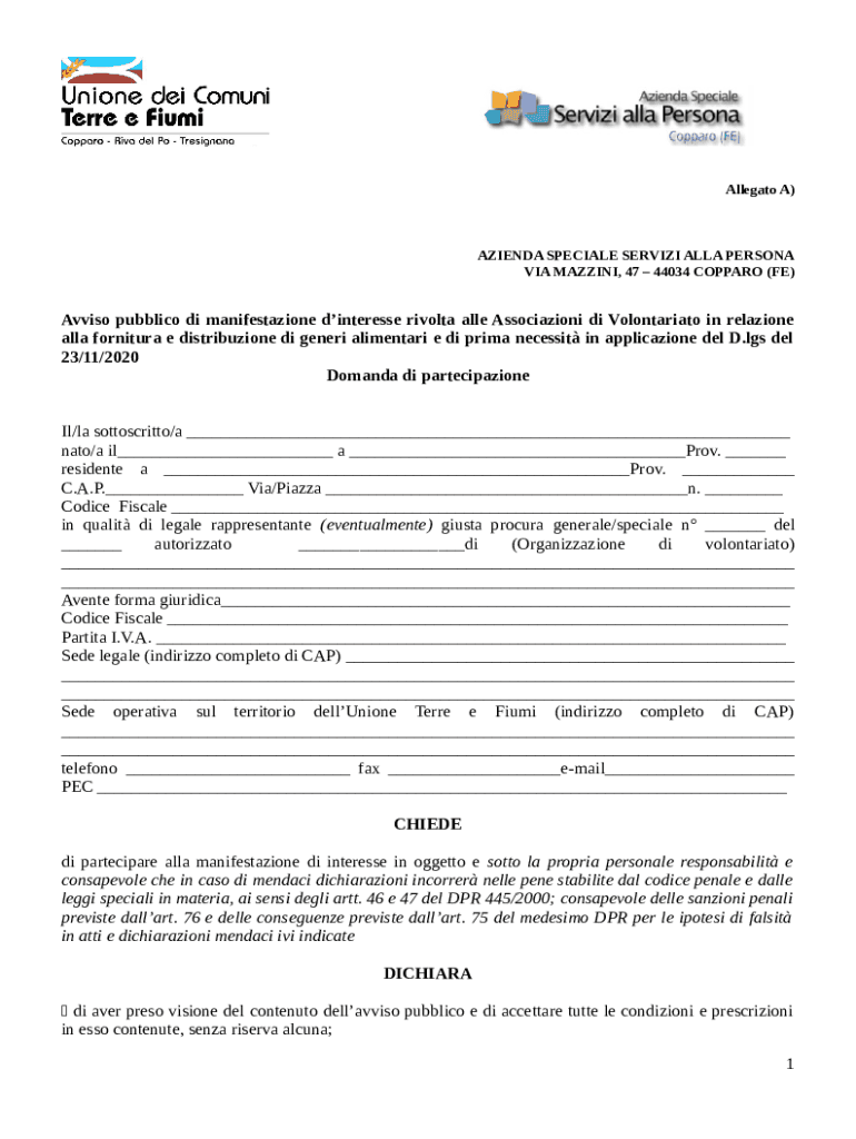 SCHEDA DI DICHIARAZIONI CUMULATIVE E SOSTITUTIVE DI ATTO NOTORIO Doc ...