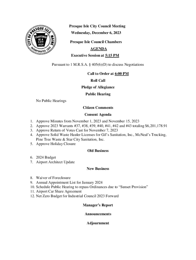 Fillable Online Executive Session Motion Citations - A Quick Guide Fax ...