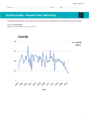Fillable Online forum code Activity Guide - Present Your Data Story Fax ...