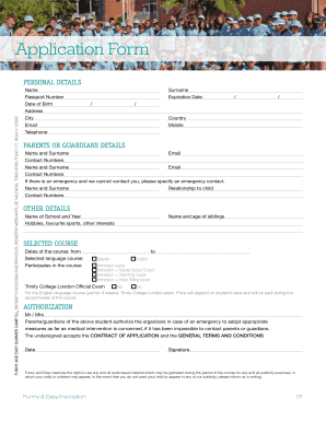Fillable Online funnyandeasy Application Form - Funny and Easy Fax ...