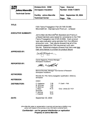 Fillable Online fire tc faa This is the beginning of the report page 1 - fire tc faa Fax Email ...