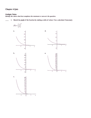 Fillable Online Sketch the graph of the function by making a table of ...