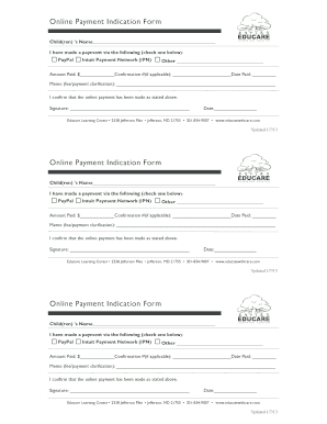 Fillable Online Online payment form Fax Email Print - pdfFiller