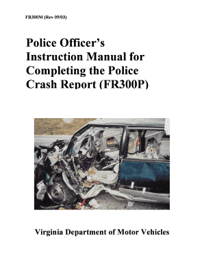 Fillable Online nhtsa FR300M (Rev 0903) Fax Email Print - pdfFiller