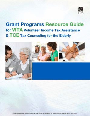 Fillable Online irs Publication 4883 Rev 8-2014 Grant Programs Resource ...