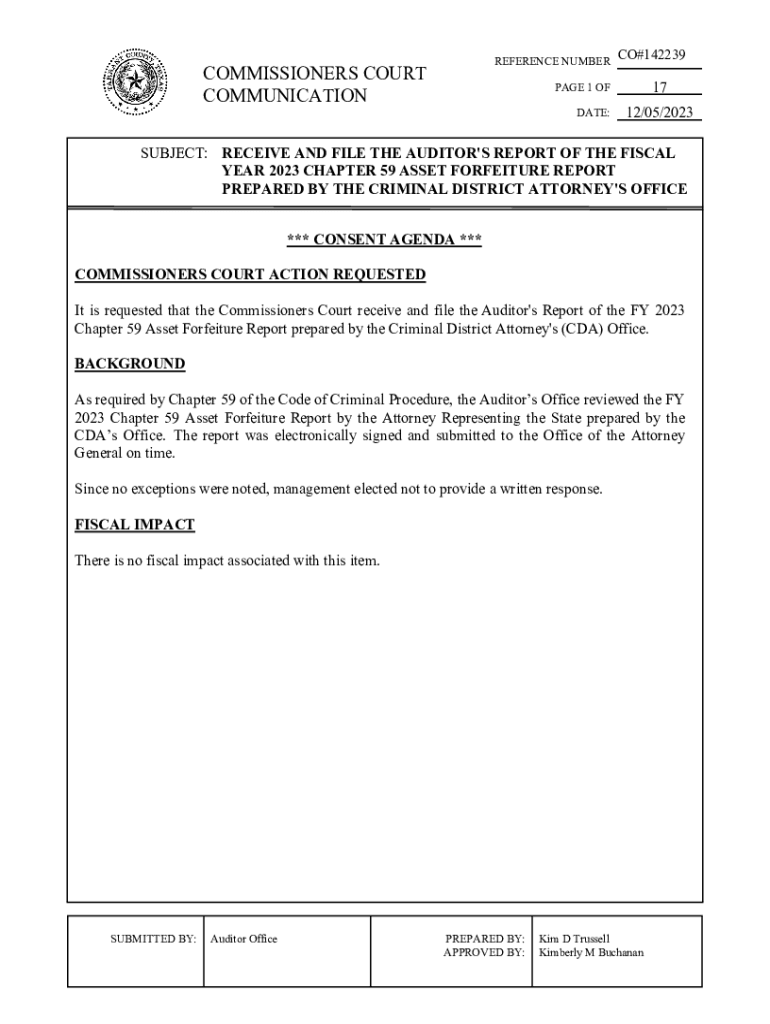 Fillable Online Audit Reports FY2024 Fax Email Print - pdfFiller