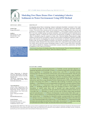 Fillable Online A Two-Phase SPH Model for Massive Sediment Motion in ... Fax Email Print - pdfFiller