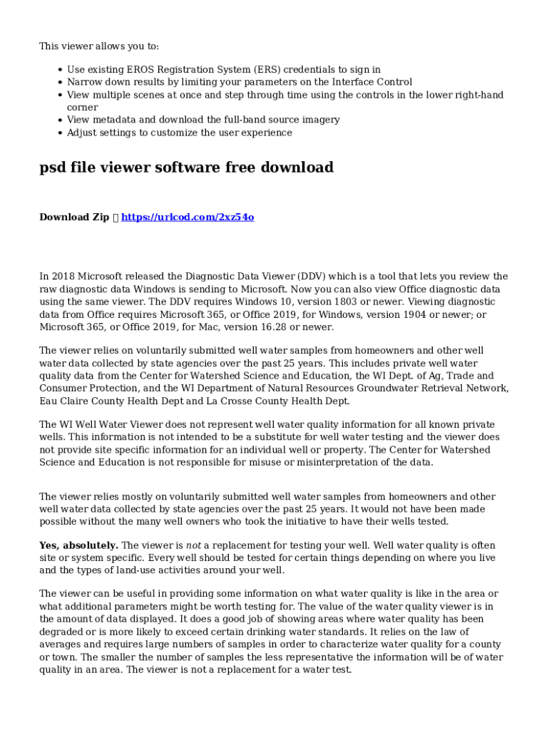 Psd File Viewer - Fill Online, Printable, Fillable, Blank | pdfFiller