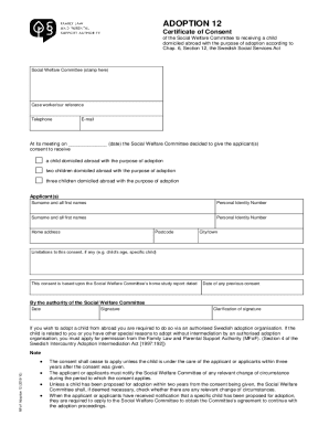 Fillable Online Full Text of ICPC Regulation No. 12Adoption Services ...
