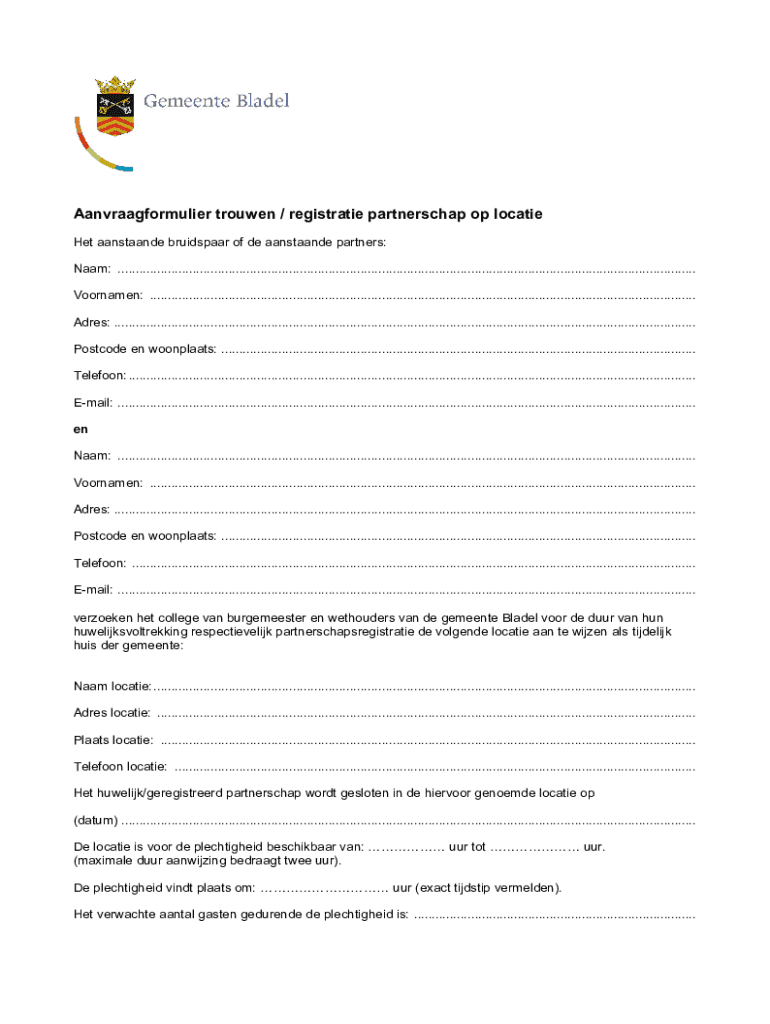 Invulbaar Online Aanvraagformulier voor het gebruik van een externe ... Faxnummer Email ...