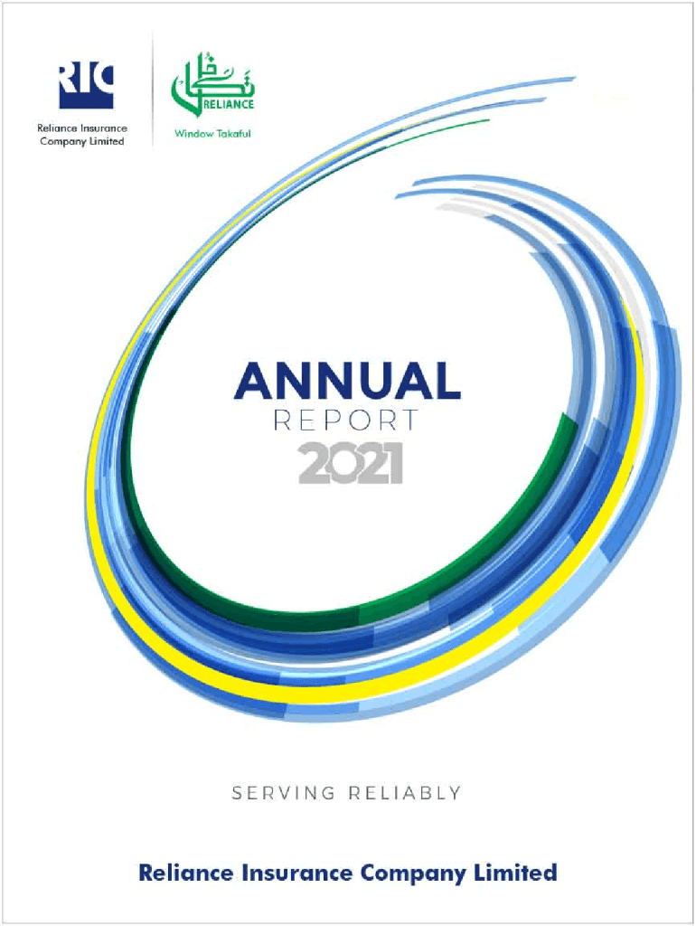 Fillable Online Reliance Insurance : Notice of 40th advance copy of ...