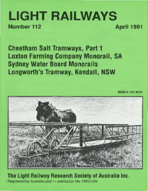 Fillable Online Cheetham Salt Tramways, Part 1 Loxton Farming ... Fax ...