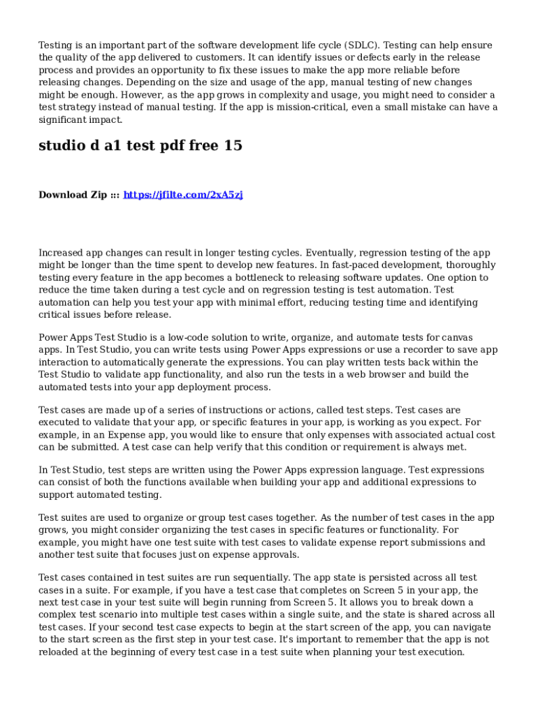 Fillable Online What Is Software Testing Definition Types And