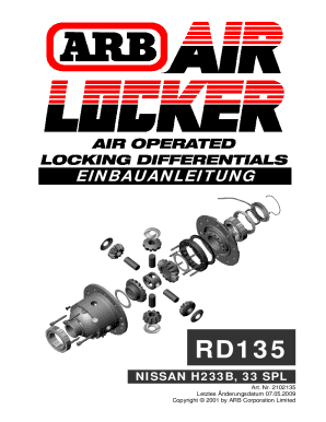 Ausfüllbar Online Nissan H233B,33 SPL PARTS LIST NOTES Fax Email ...