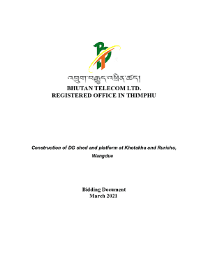 Fillable Online Construction of DG shed and platform at Khotakha ...