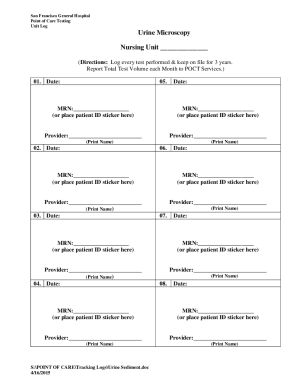 Fillable Online Point of Care Testing (POCT) Super User Tip Sheet Fax ...