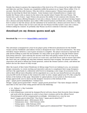 Fillable Online Nezuko's Awakened Form In Demon Slayer, Explained Fax ...