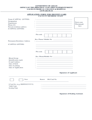 Fillable Online GOVERNMENT OF ASSAM OFFICE OF THE PRINCIPAL- ... Fax ...