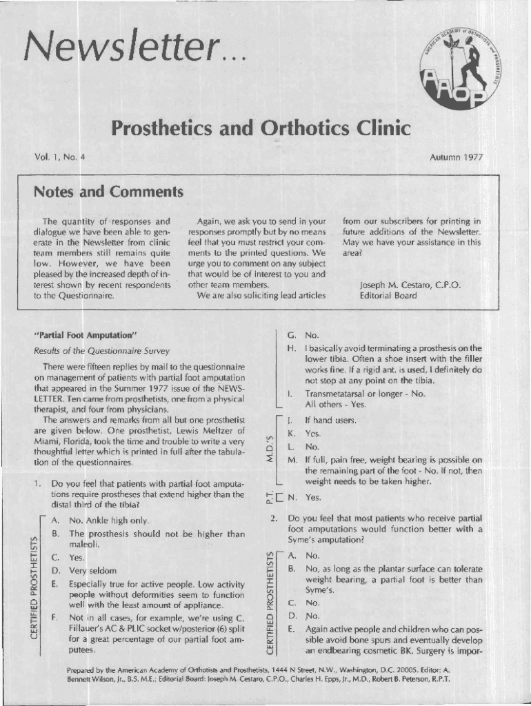 Fillable Online Clinical Prosthetics Si Orthotics Fax Email Print ...