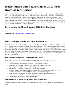 Fillable Online Hoyle Classic Board Games - PC Review and Full Download ...