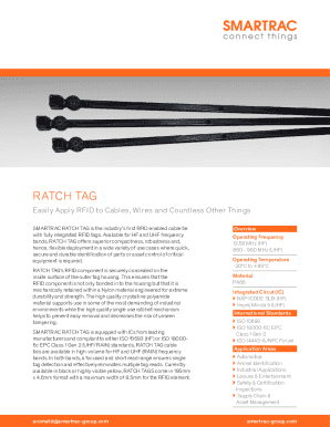 Fillable Online Smartrac RFID Tag Sample Pack Fax Email Print - pdfFiller