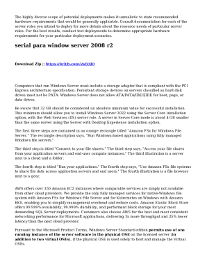 Fillable Online Windows server roles available role services windows ...