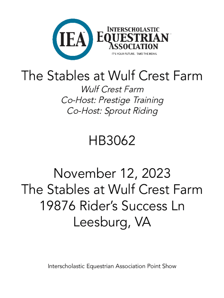 Fillable Online THE STABLES AT WULF CREST FARM - Request ... Fax Email ...