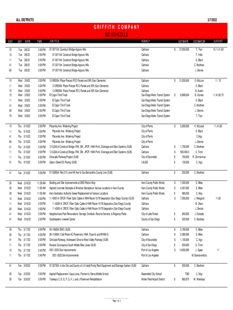 Fillable Online 07-307104: Construct Bridge-Agoura Hills Fax Email ...