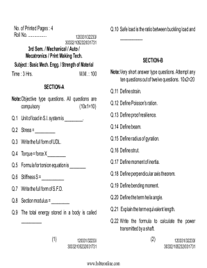 Fillable Online Download common 3 sem strength of materials basic mech ... Fax Email Print ...