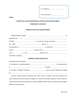 Fillable Online Cerere participare licitatie pdf - executaresilita.ro ...