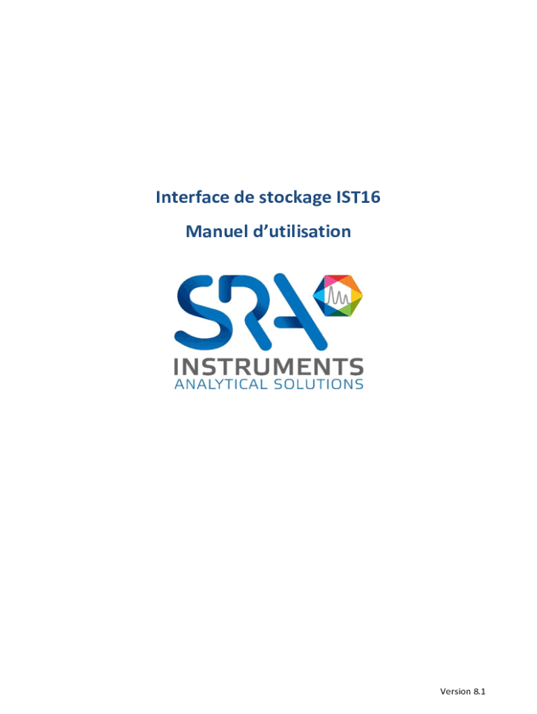 Remplissable En Ligne Interface de stockage IST16 Fax Email Imprimer ...