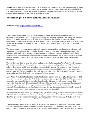 Fillable Online Understanding Money: Its Properties, Types, and Uses ...