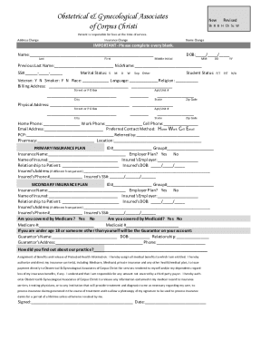 Fillable Online Demographic Update 11172010 Fax Email Print - pdfFiller