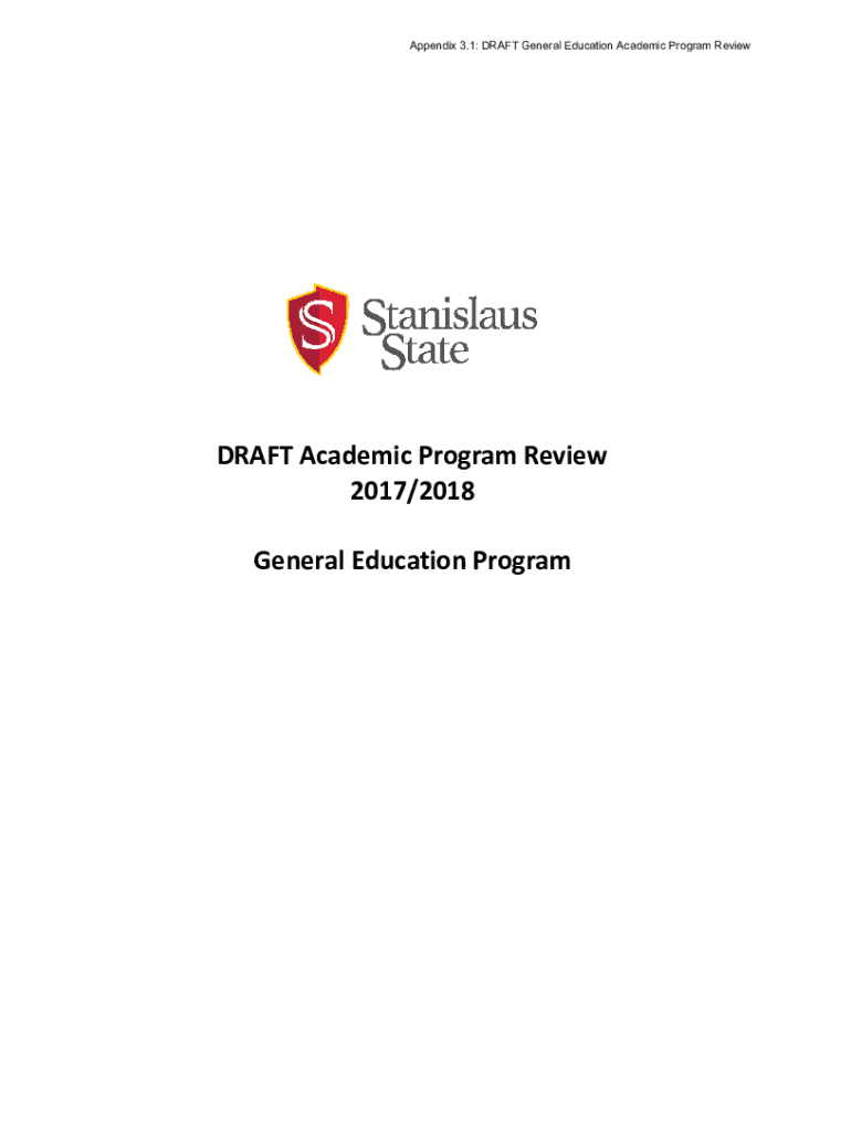 Fillable Online Three-Year Instructional Program Review Template Fax ...